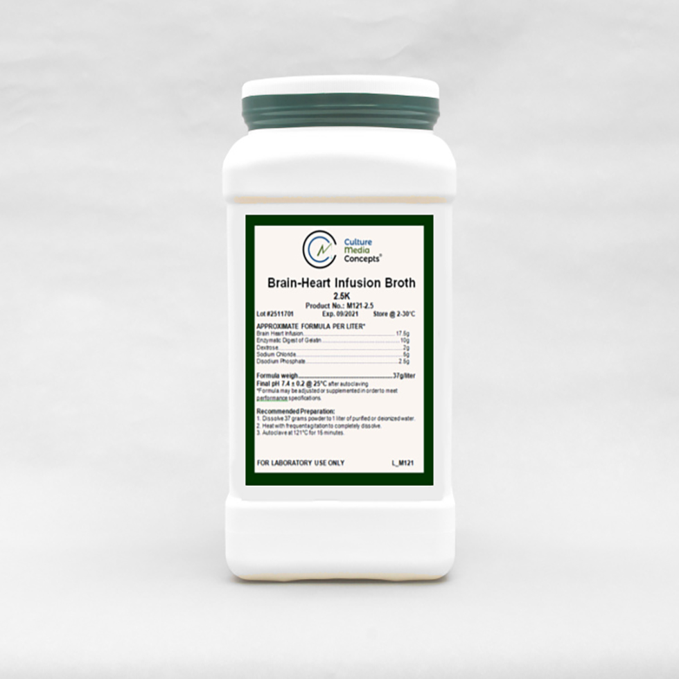 Brain-Heart Infusion Broth – Culture Media Concepts