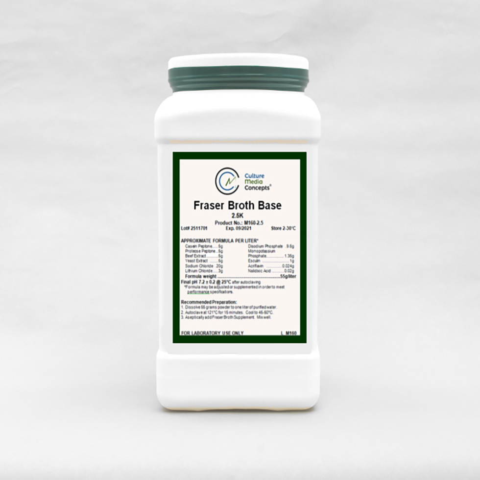 Fraser Broth Base – Culture Media Concepts